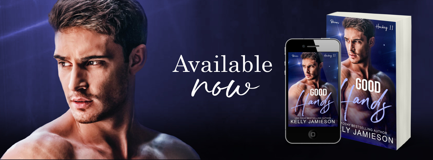 Good Hands by Kelly Jamieson is now live! - Bookcase and Coffee