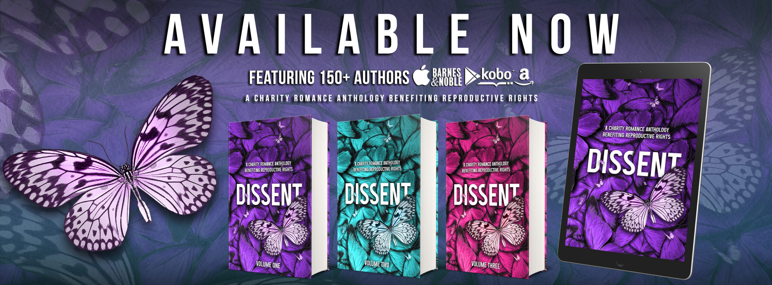 Dissent, a Charity Romance Collection and Auction - Bookcase and Coffee