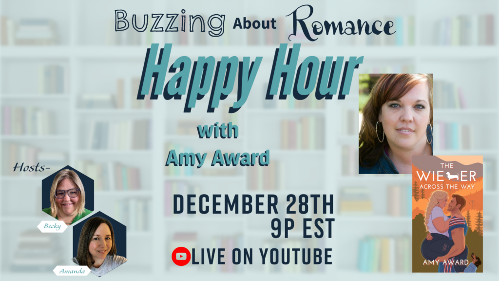 Happy Hour with Amy Award - Bookcase and Coffee