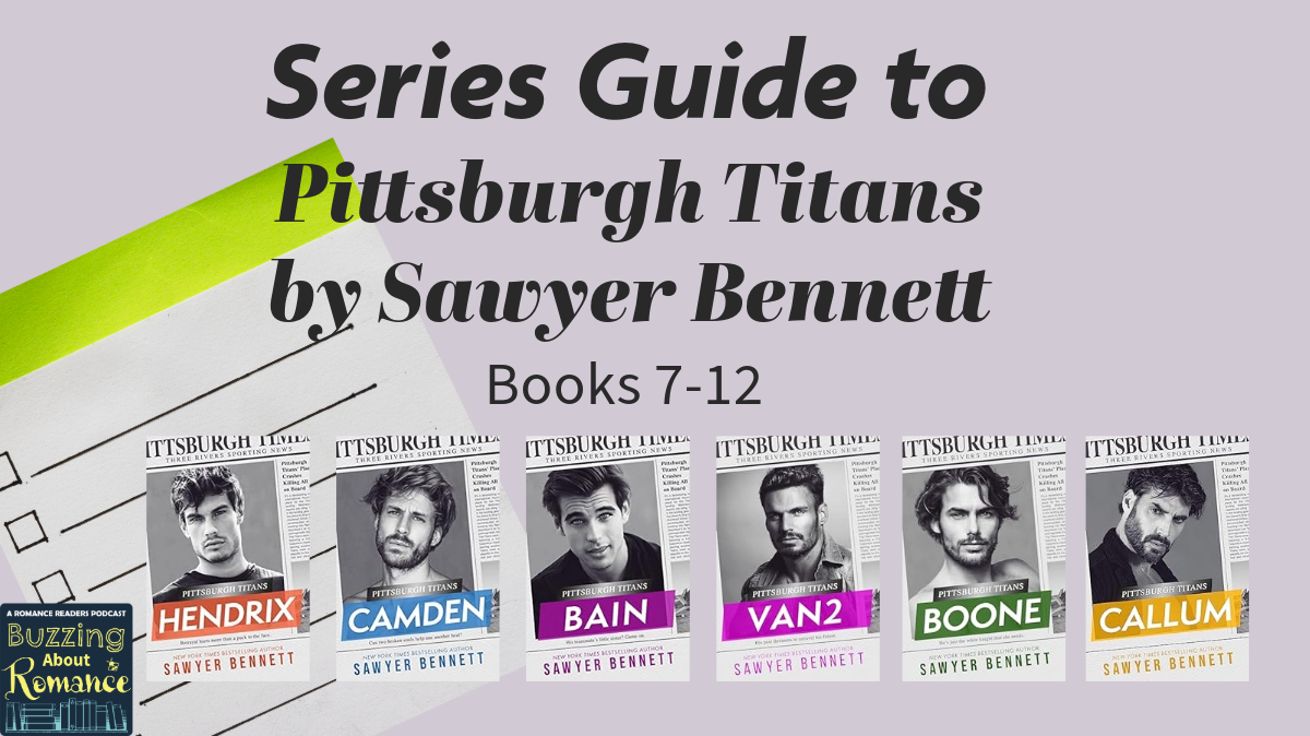 Series Guide to Pittsburgh Titans by Sawyer Bennett- Part 2 - Bookcase ...