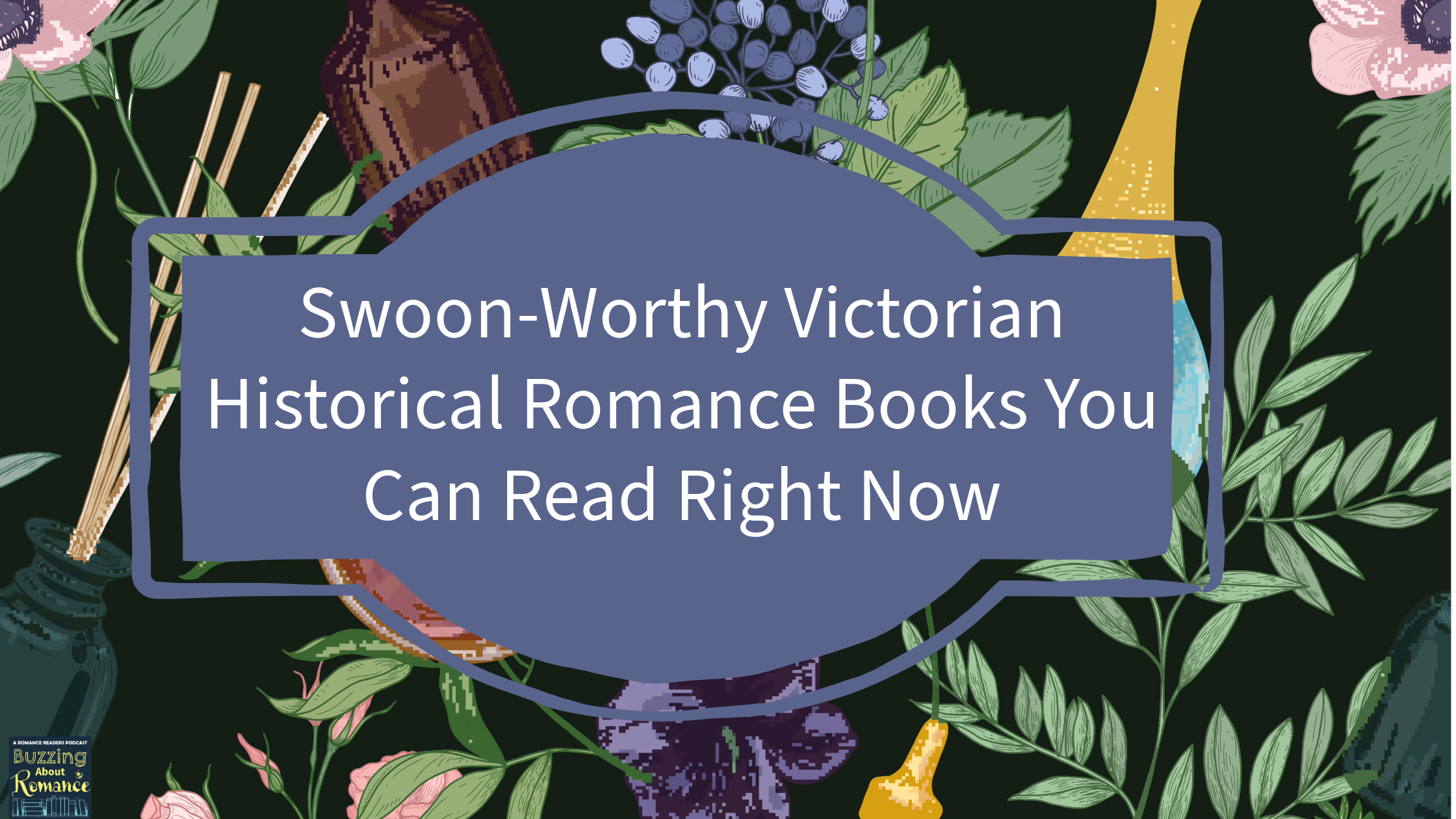Victorian Historical Romance Books - Bookcase and Coffee