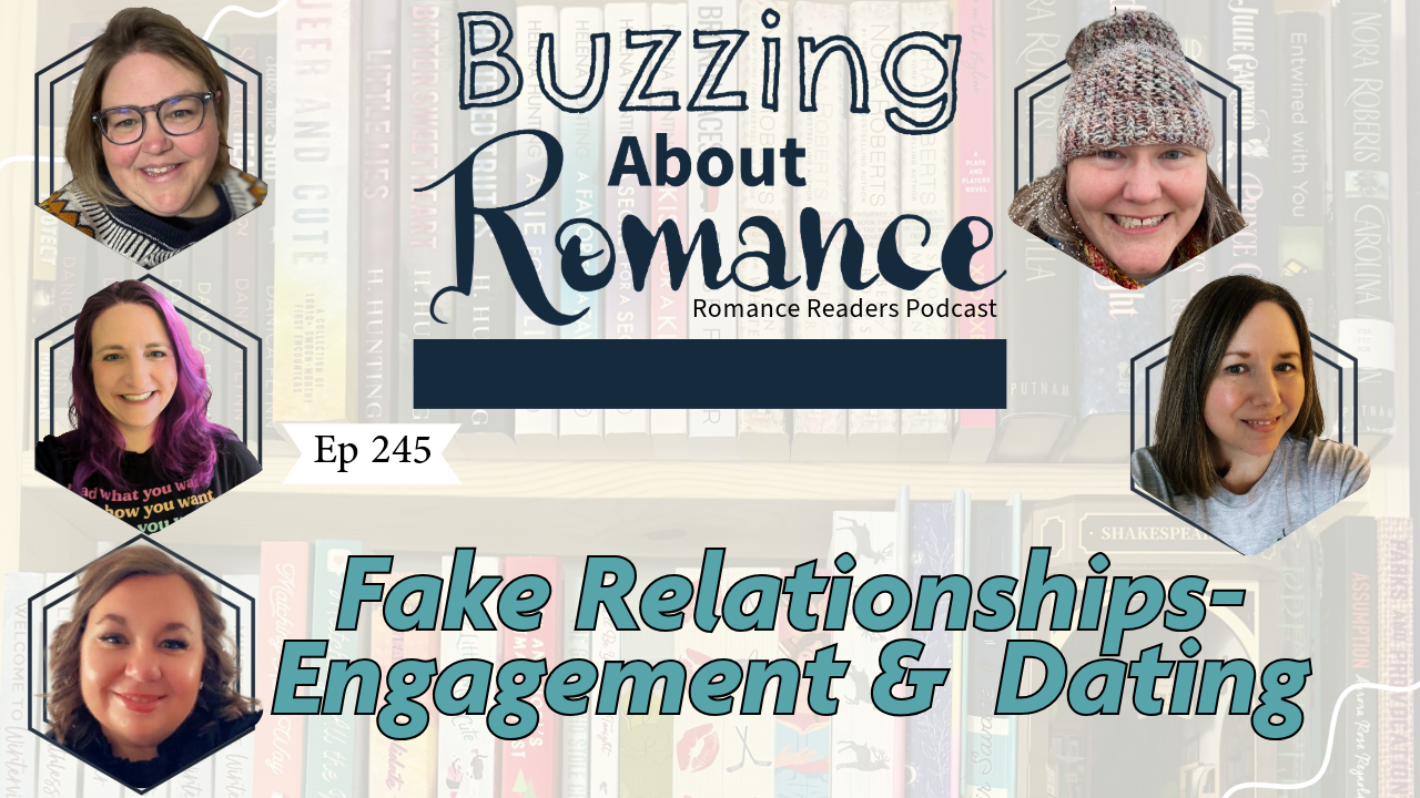 Ep 245: Fake Relationships- Engagement and Dating - Bookcase and Coffee