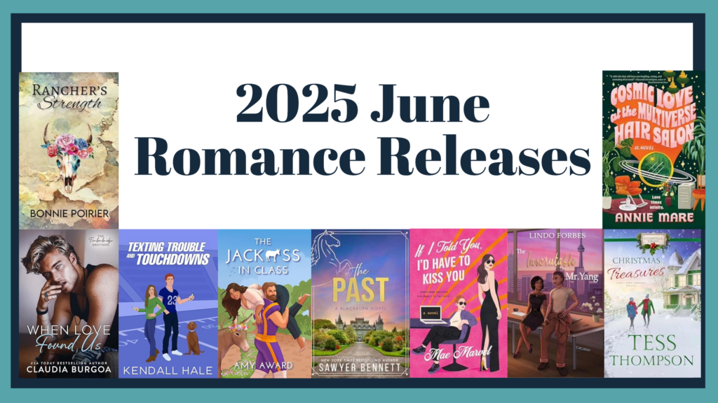 New Romance Releasing June 2025 - Bookcase and Coffee