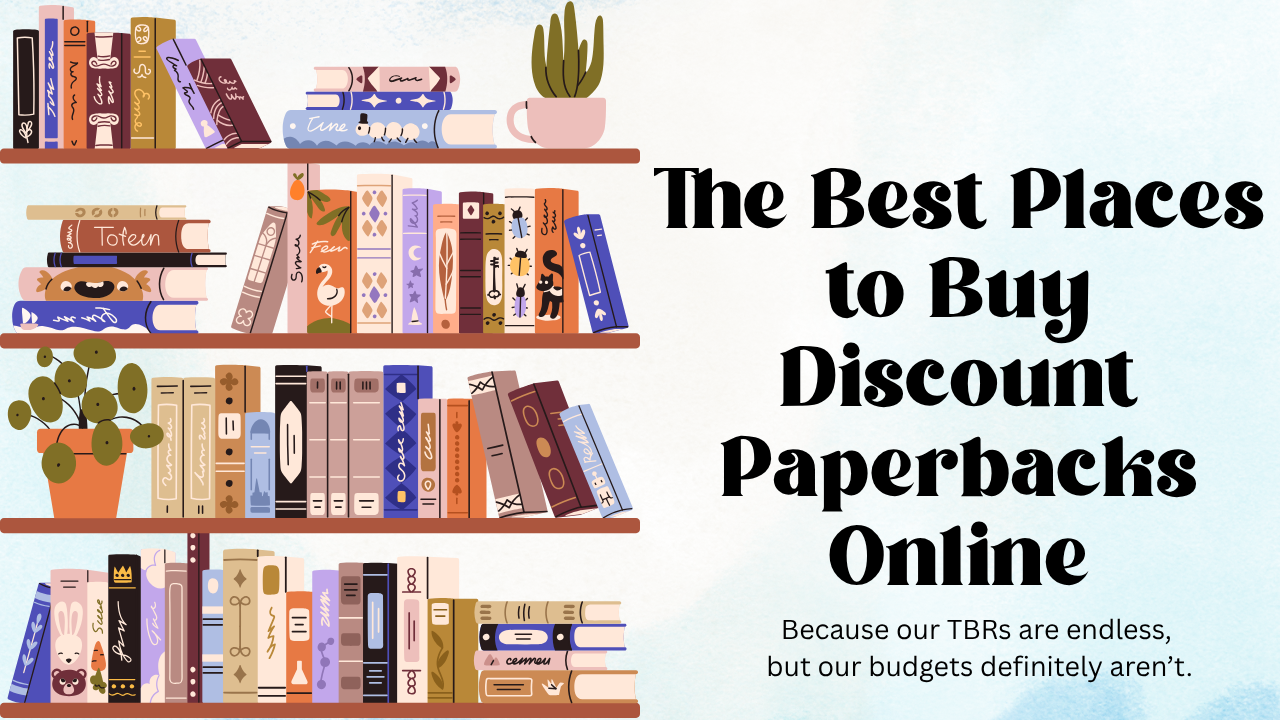 The Best Places to Buy Discount Paperbacks Online - Bookcase and Coffee