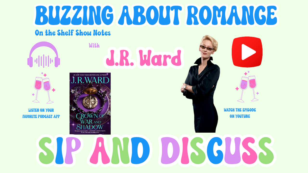J.R. Ward Author Spotlight - Bookcase and Coffee